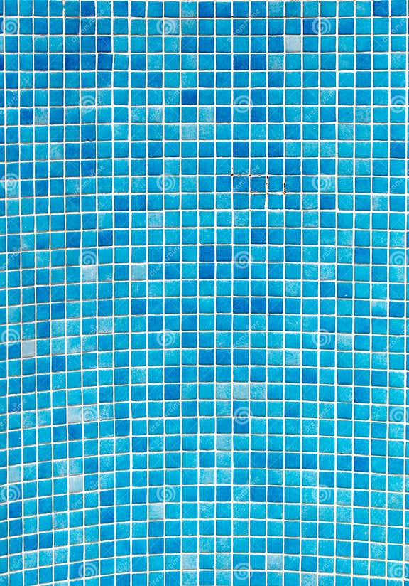 Small Blue Tile Tiles on the Wall. Texture Stock Photo - Image of small ...