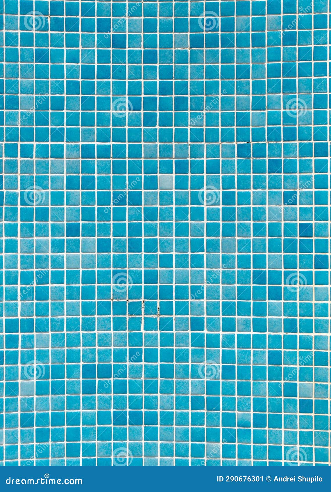 Small Blue Tile Tiles on the Wall. Texture Stock Image - Image of ...