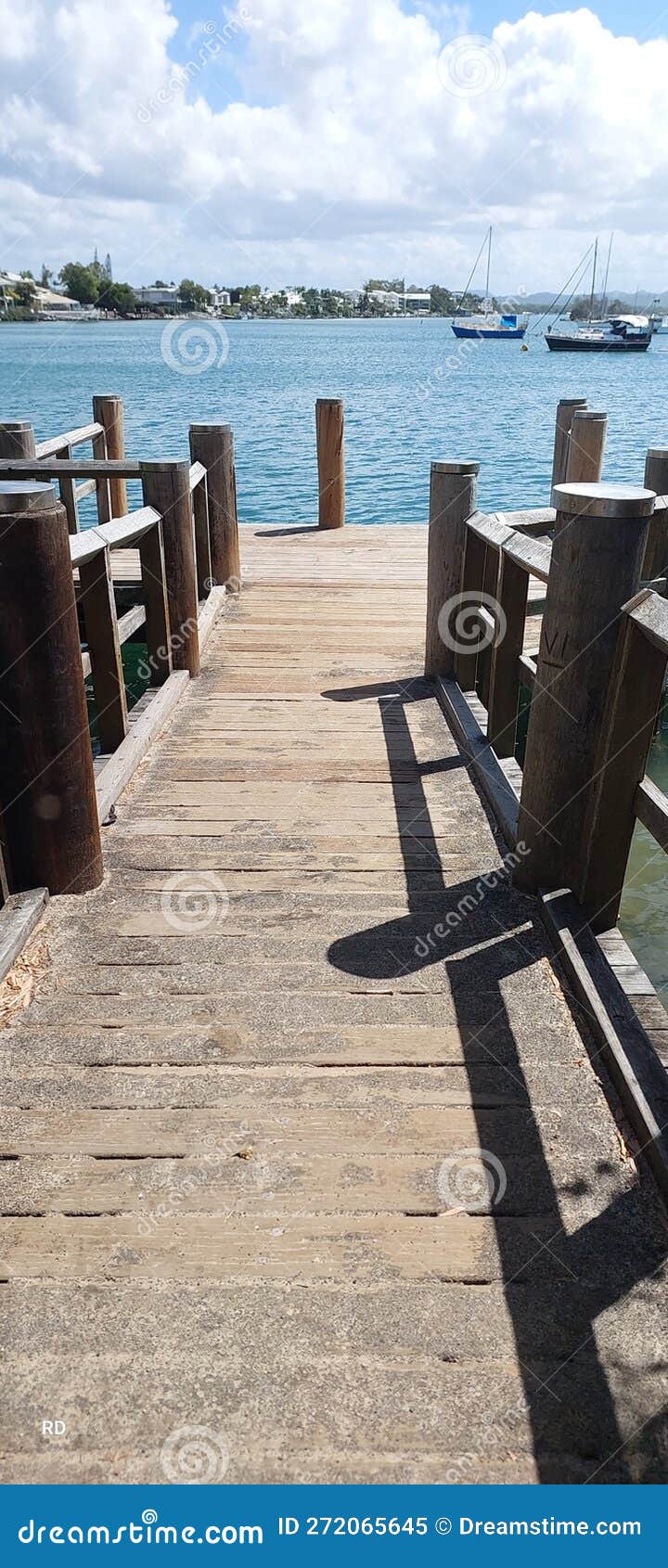 Small Boardwalk stock image. Image of wood, queensland - 272065645