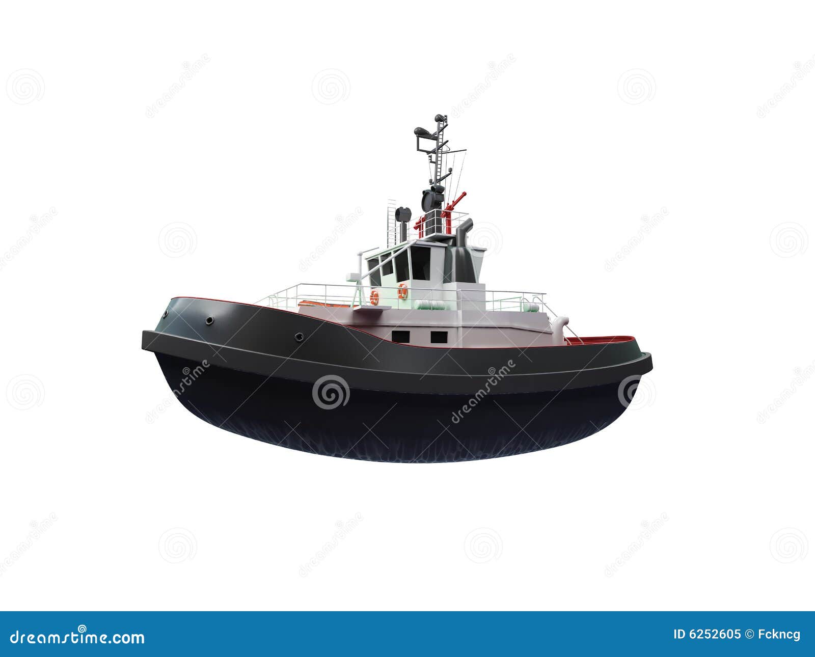 Small boat front view stock illustration. Illustration of isolate - 6252605