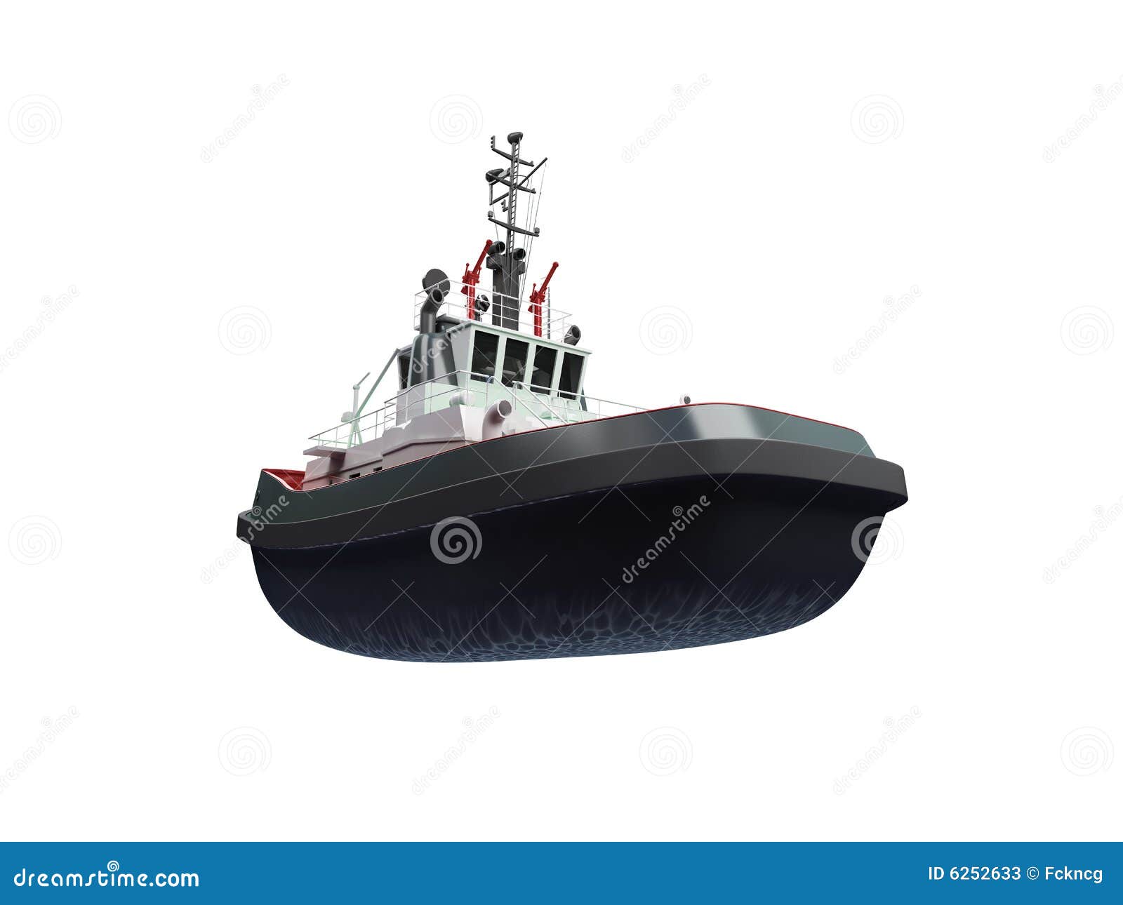 Small boat front view stock illustration. Illustration of ocean - 6252633