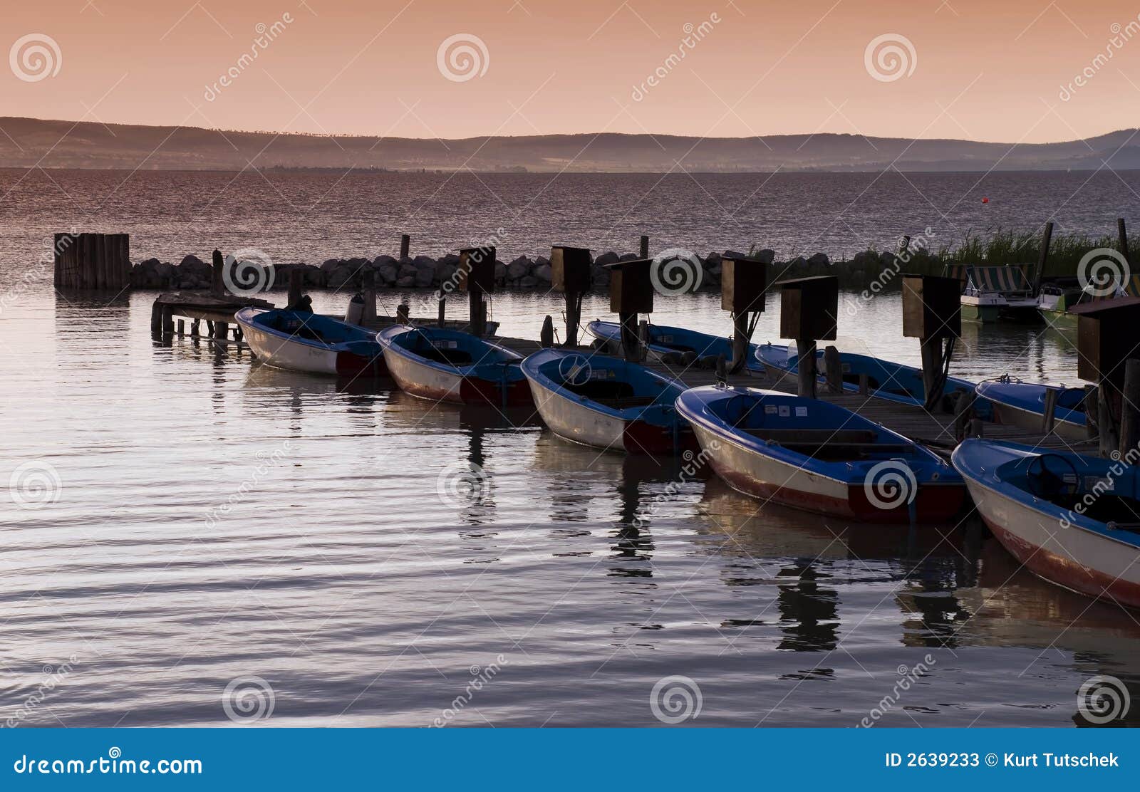 Small boat at a lake stock image. Image of lake, boat - 2639233