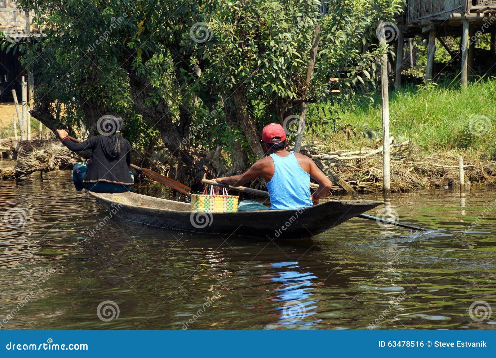 Small Boat Moves Canals Stock Photos - Free & Royalty-Free Stock Photos ...