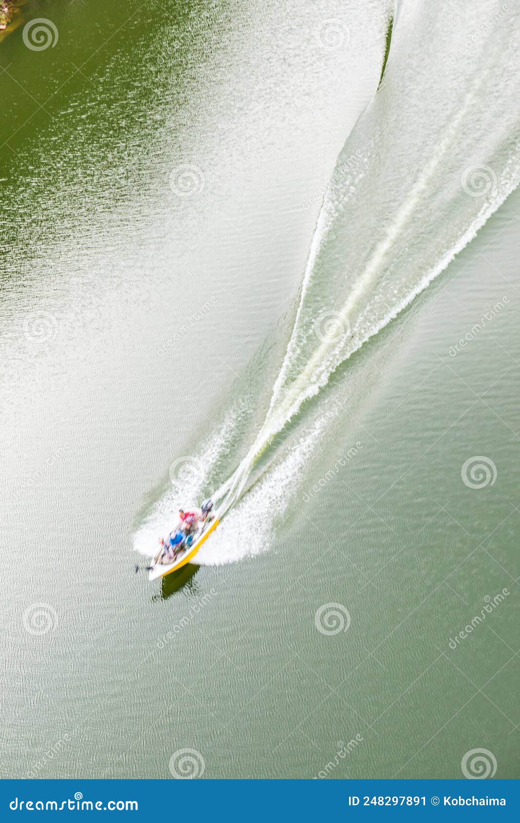 Small boat in the water stock image. Image of nature - 248297891