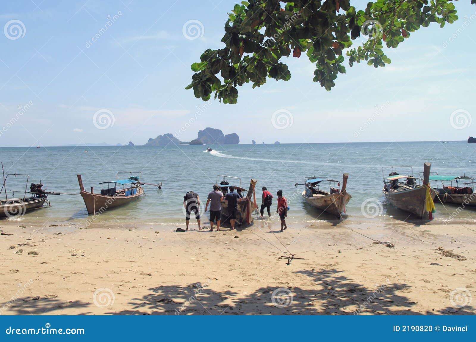 Small boats on beach stock photo. Image of bright, ashore - 2190820
