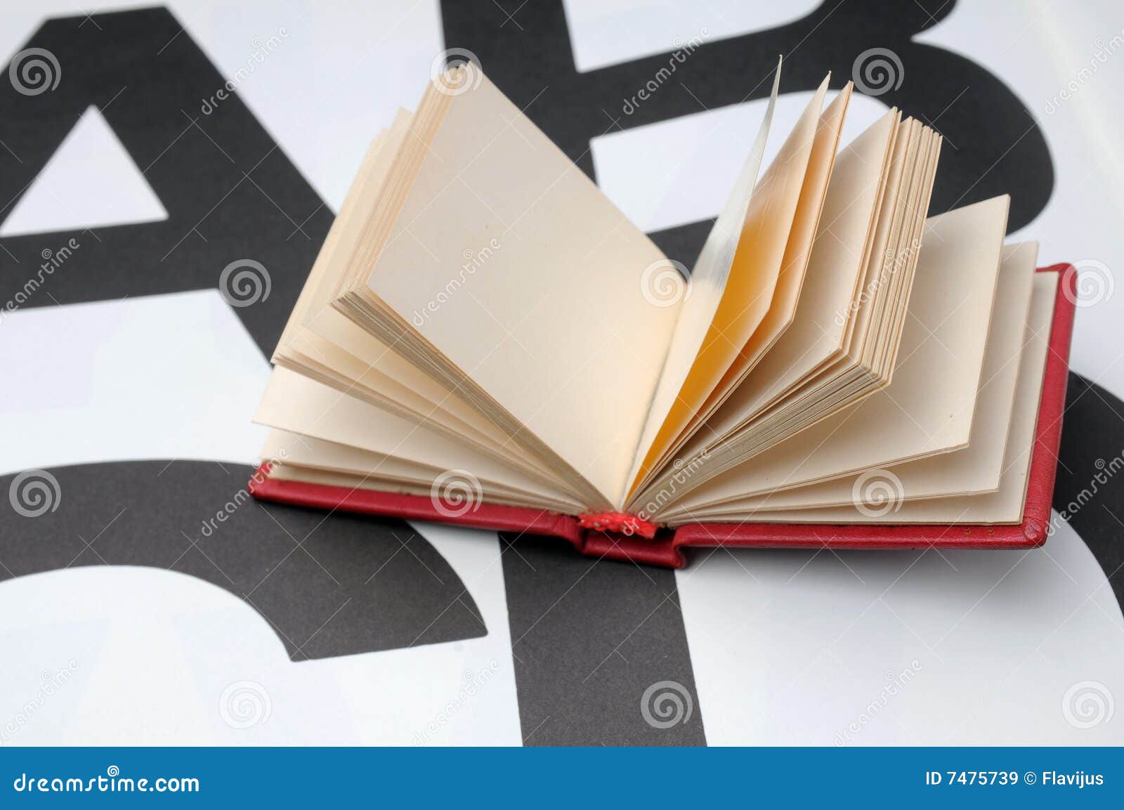 Small book stock image. Image of letter, book, emphasize - 7475739