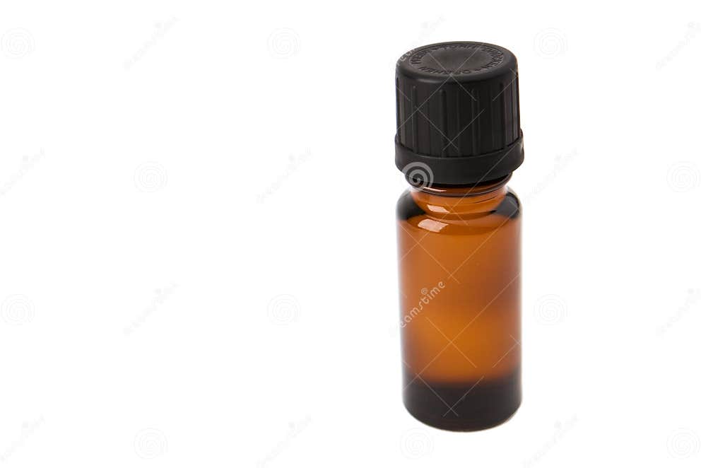 A small bottle of oil stock photo. Image of natural, mind - 2677408