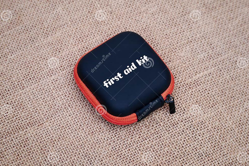 Small Box Bag for First Aid. First Aid Kit Stock Photo - Image of organ ...