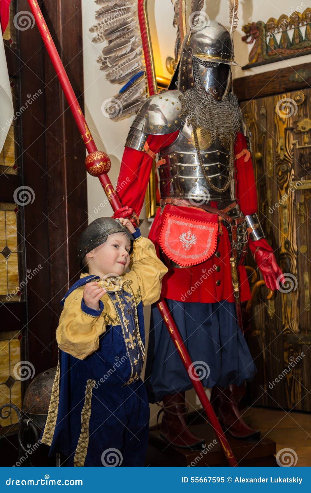 Small Boy in Medieval Costume Stock Image - Image of clothing, medieval ...