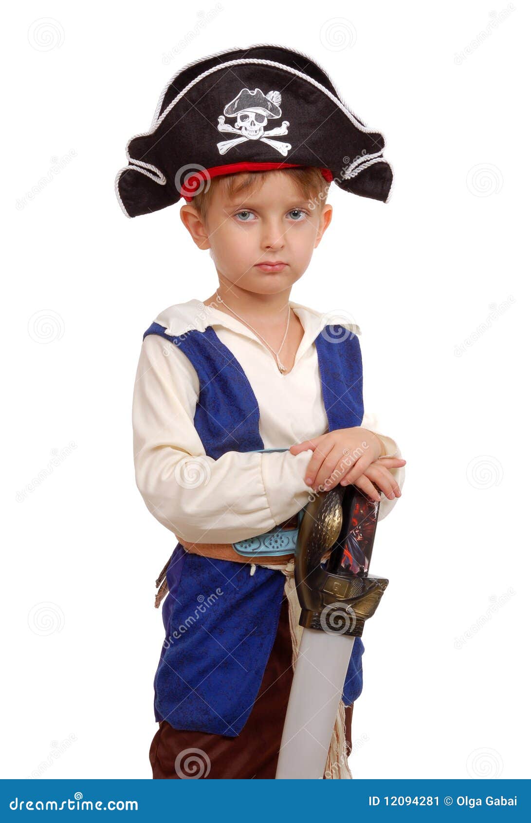 Small Boy in the Pirate Costume Stock Image - Image of retro, look ...