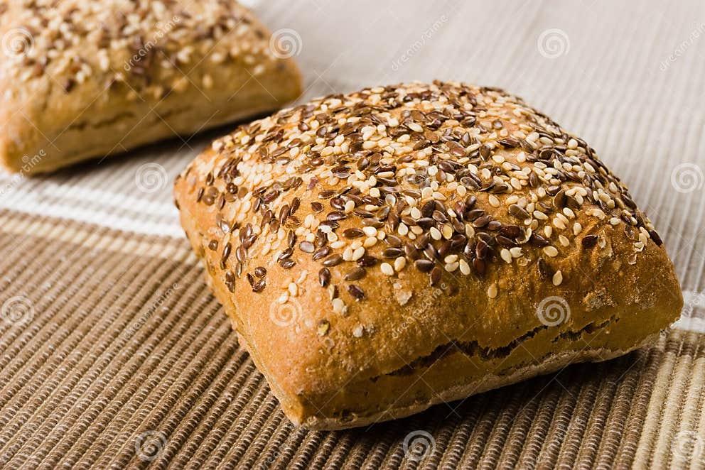 Small bread stock image. Image of bakeshop, dark, hamburger - 5364333