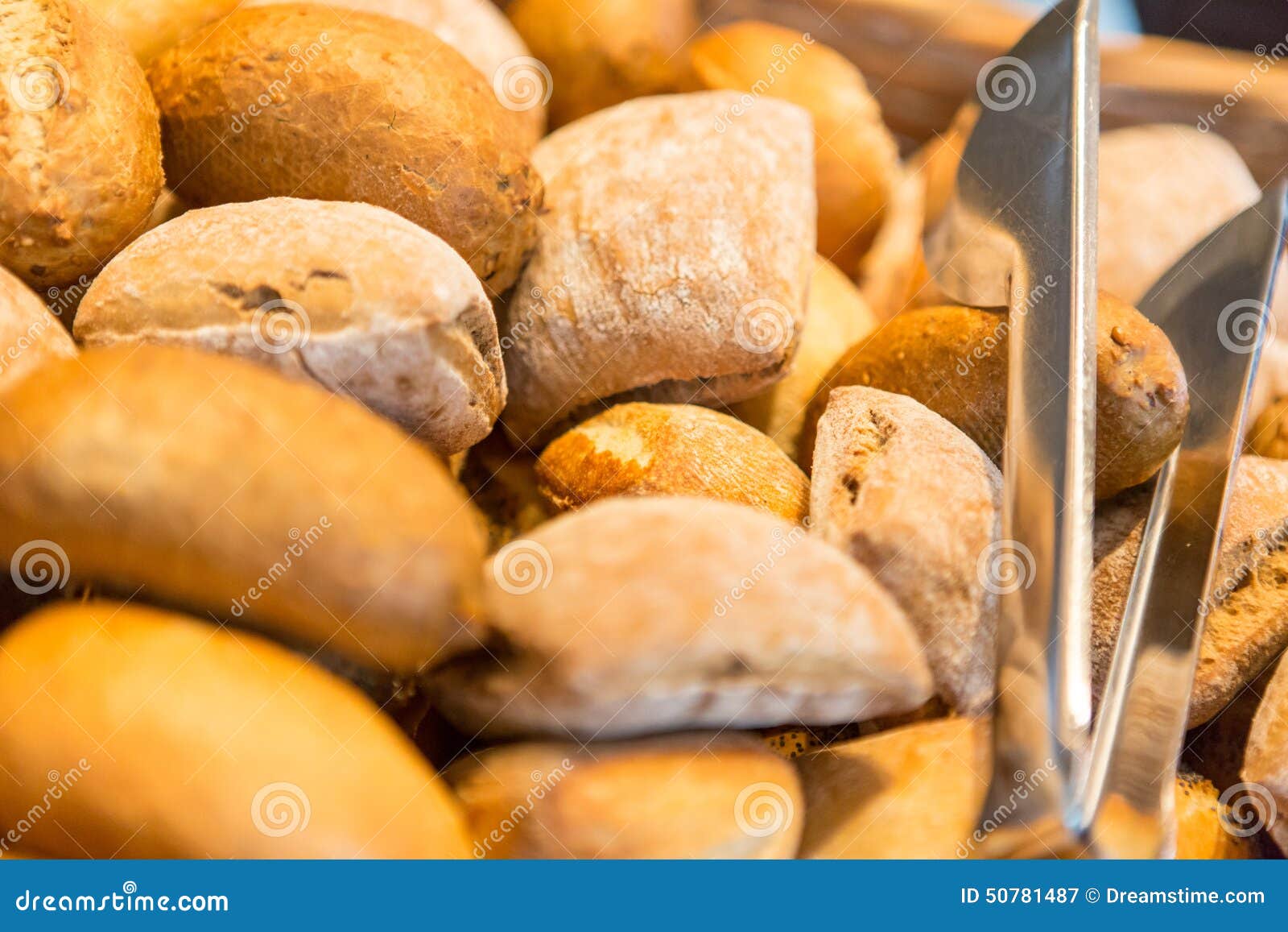 Small breads close-up stock image. Image of dinner, claw - 50781487