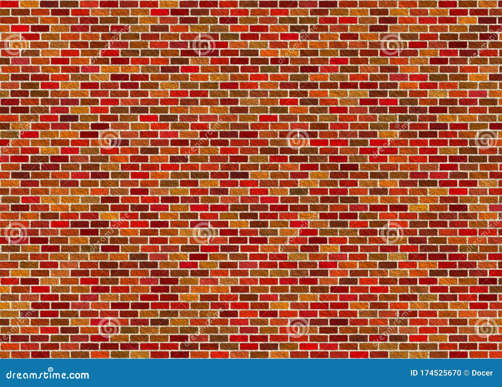 Small brick wall pattern stock illustration. Illustration of painted ...