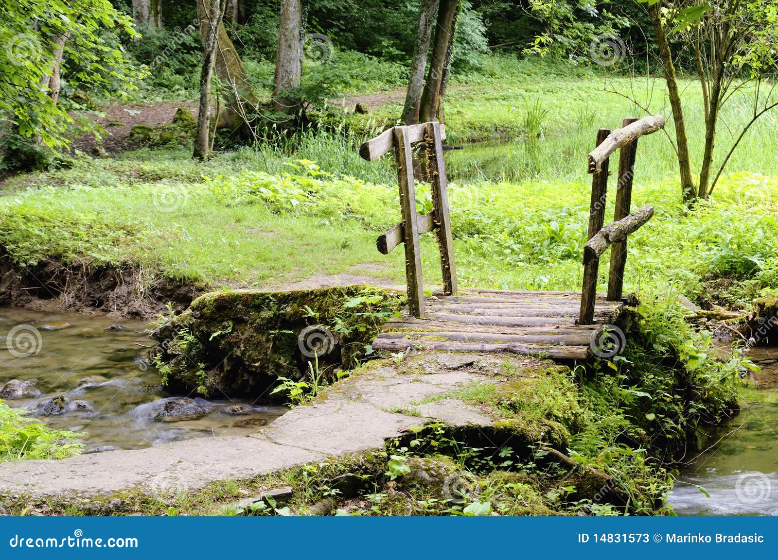 Small bridge stock image. Image of tourism, environment - 14831573