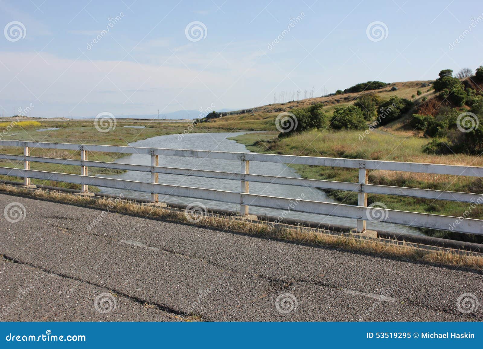 Small bridge over stream stock image. Image of road, trees - 53519295