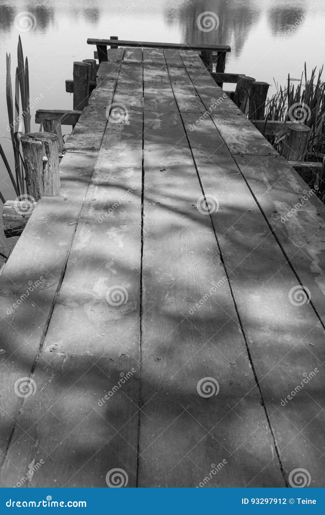 A small bridge stock photo. Image of small, water, nature - 93297912