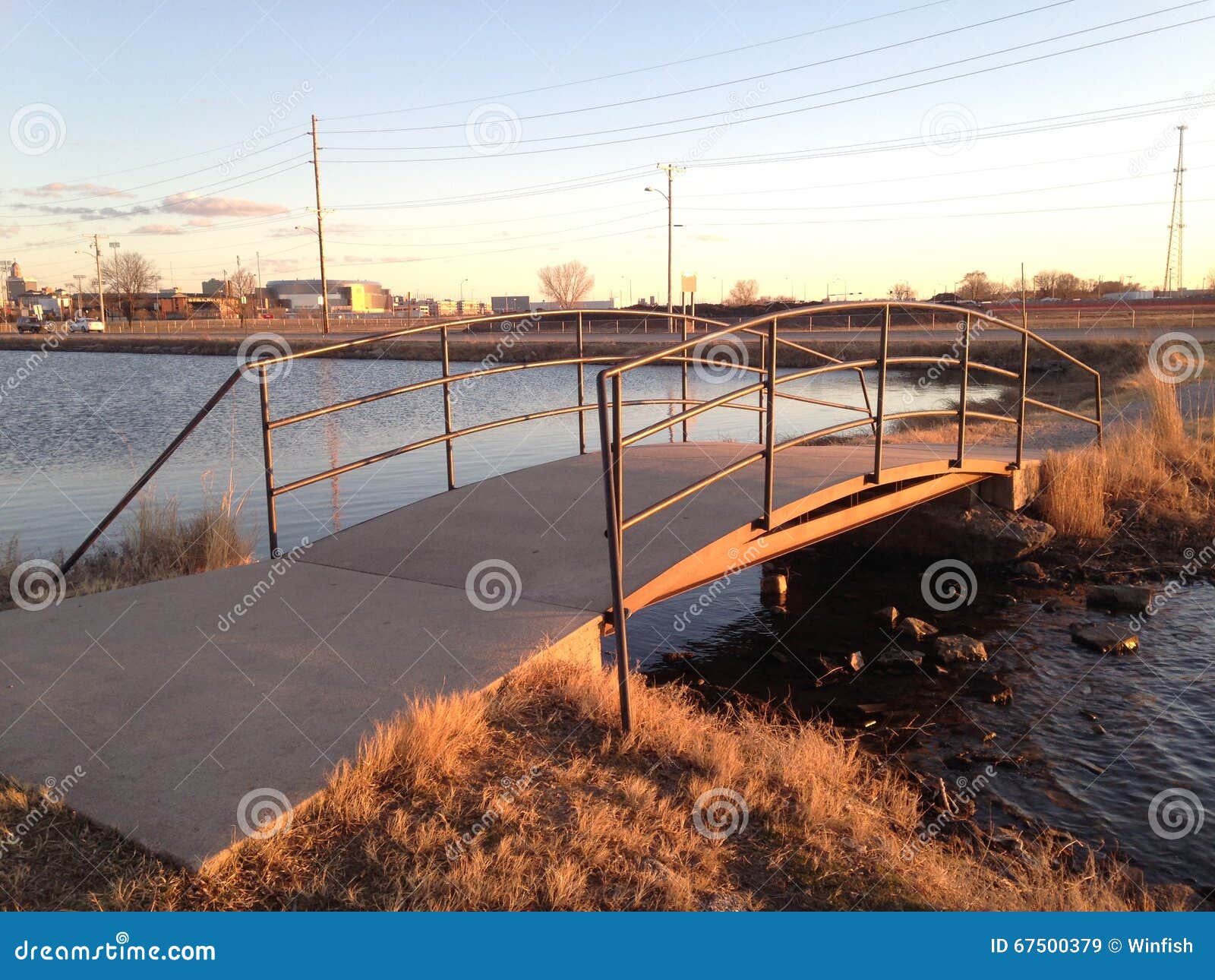 A small bridge stock image. Image of bridge, road, lake - 67500379