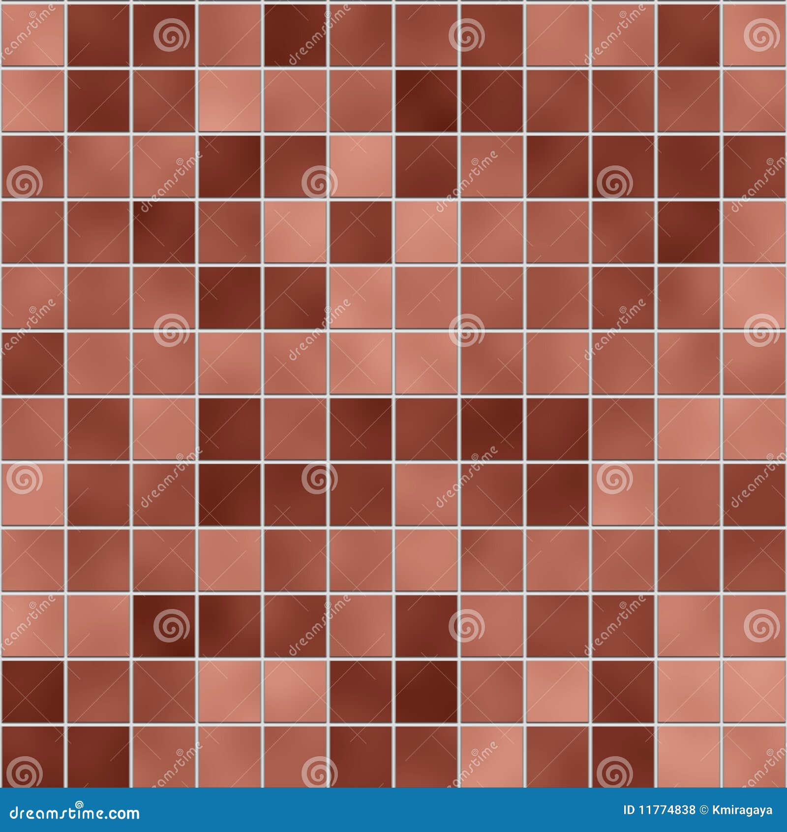 Small brown tiles texture stock illustration. Illustration of bath ...