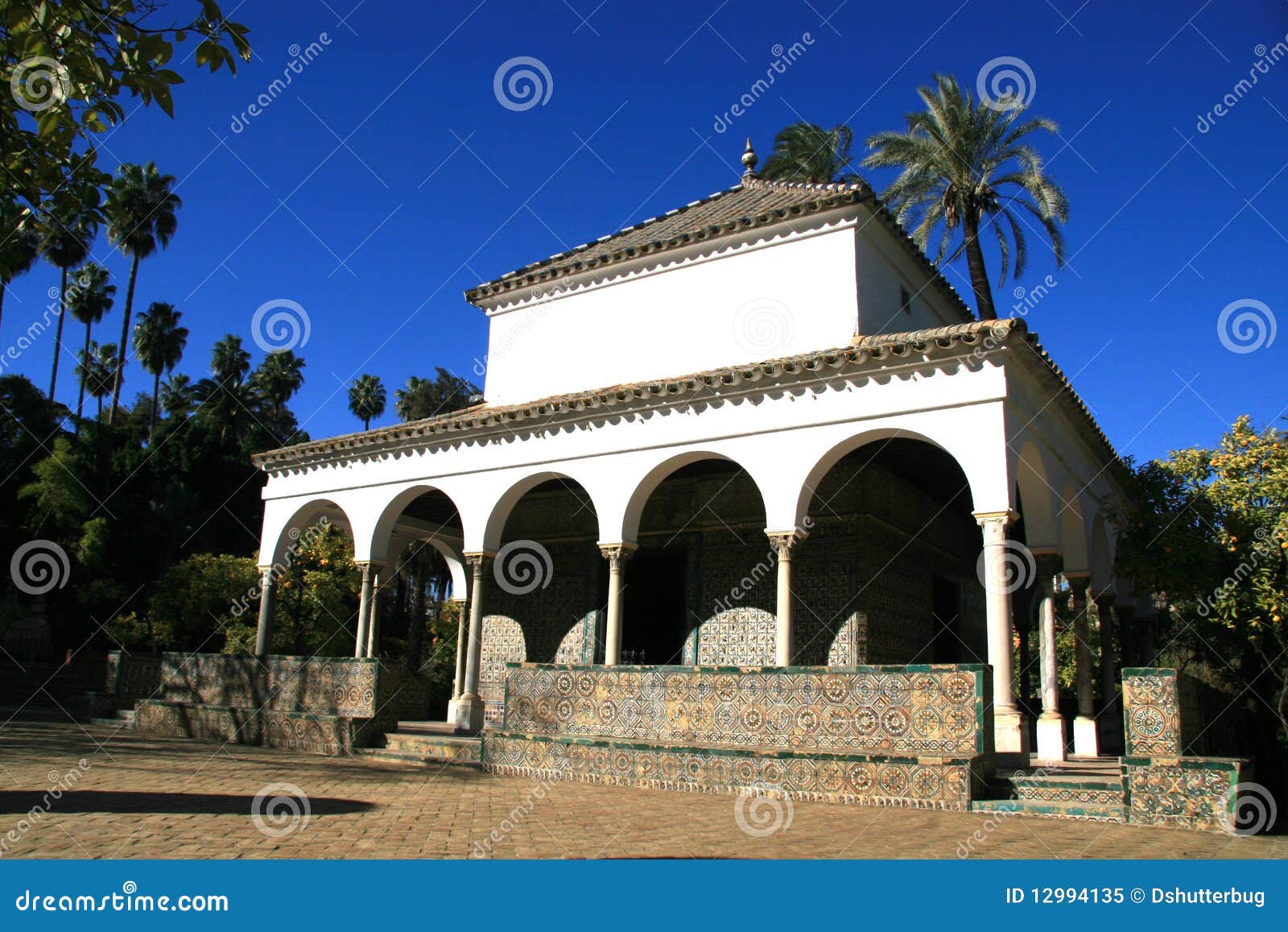 A Small Building in the Alcazar Palace Stock Image - Image of mosque ...