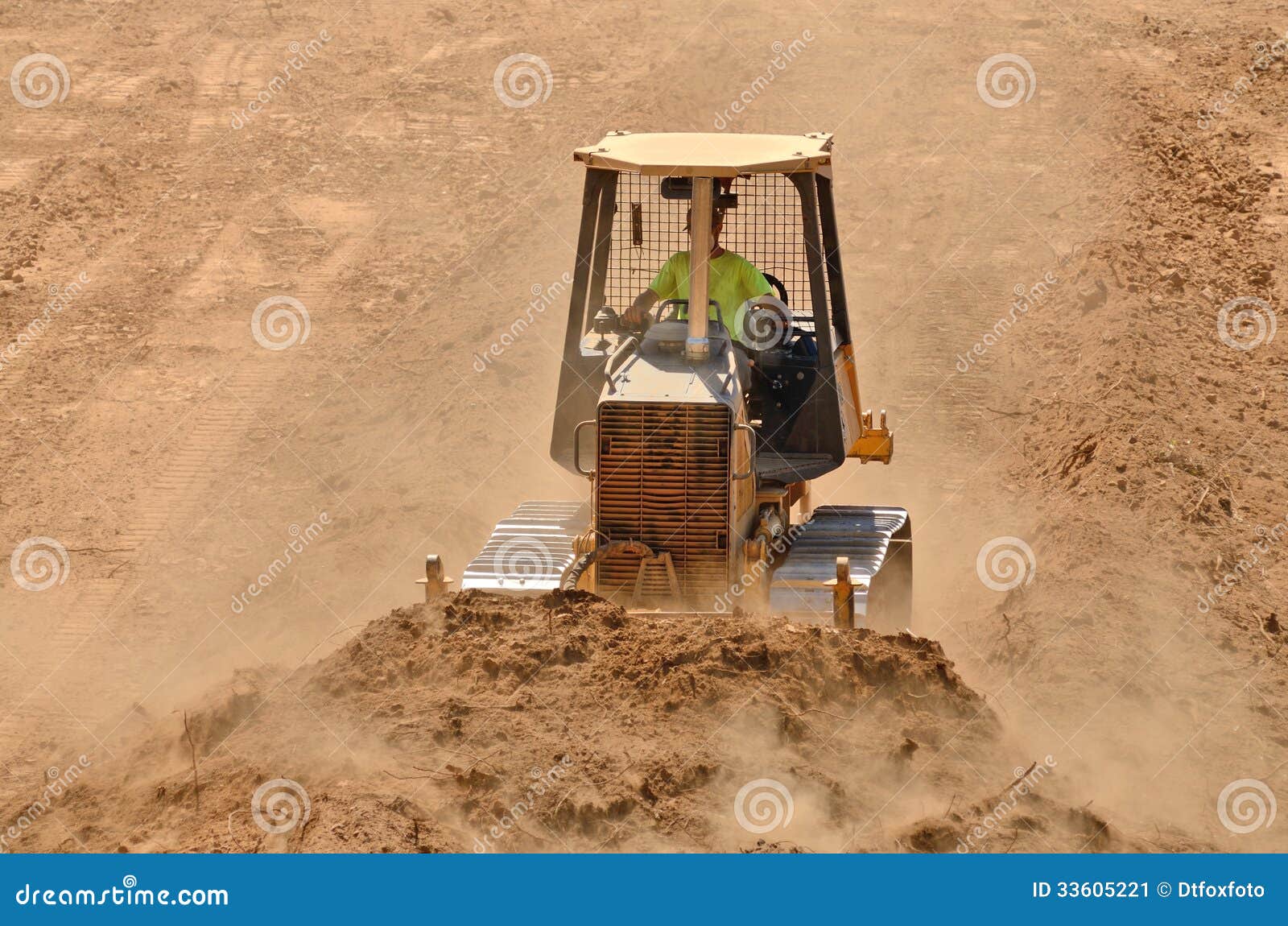 Small Bull stock image. Image of clear, dozer, machine - 33605221