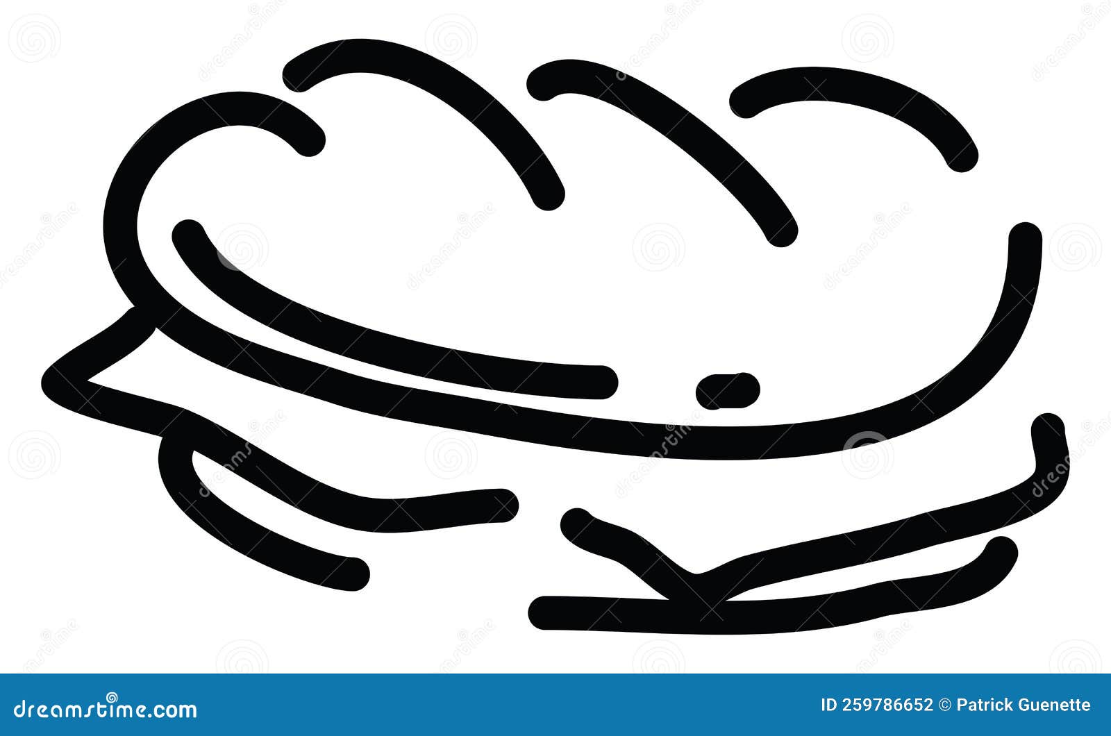 Small burger, icon stock vector. Illustration of fast - 259786652