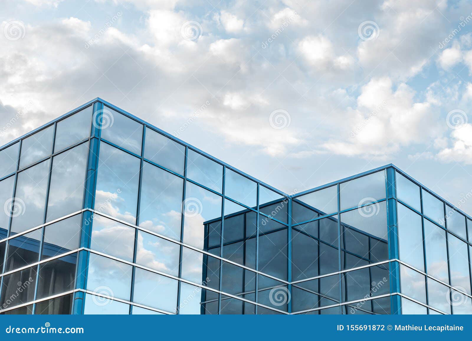 Small Business Building Exterior Stock Photo - Image of concrete ...