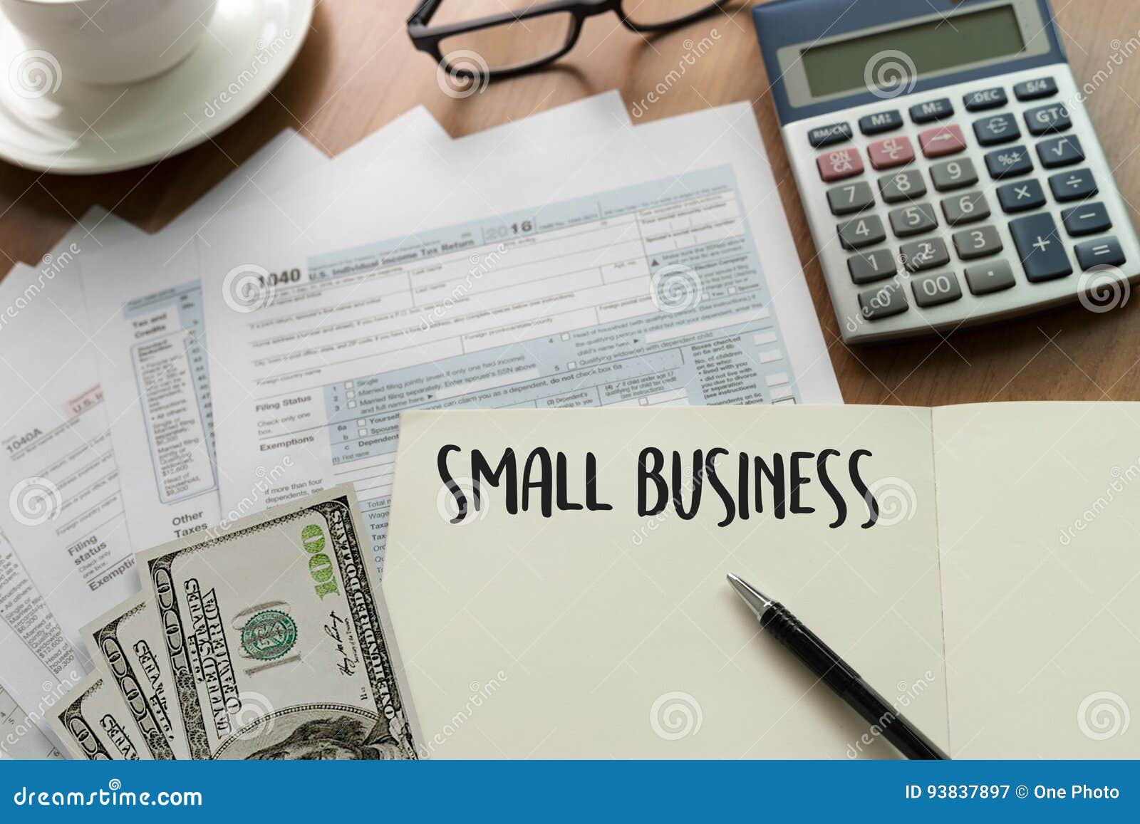 Small Business Displayed Ideas Workshop / Small Business Concep Stock ...