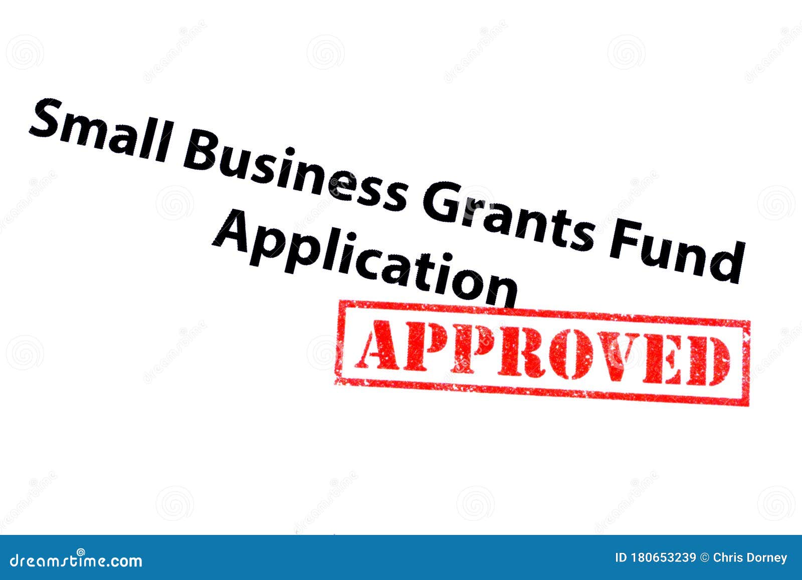 Small Business Grants Fund Application Approved Stock Illustration ...