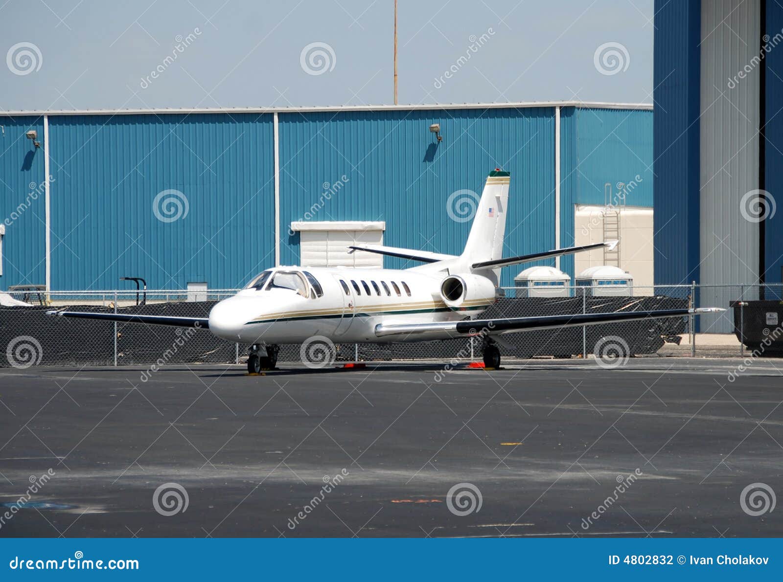 Small business jet stock photo. Image of private, charter - 4802832