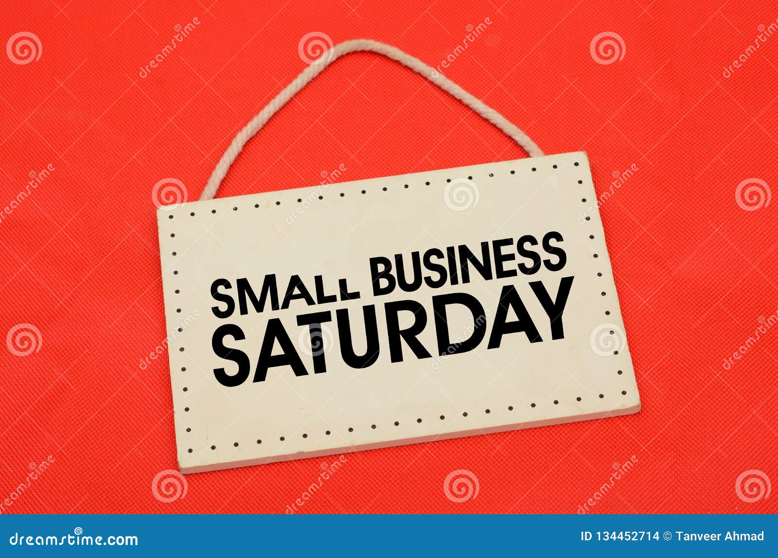 Small Business Saturday Text on Notice Board Stock Photo - Image of ...