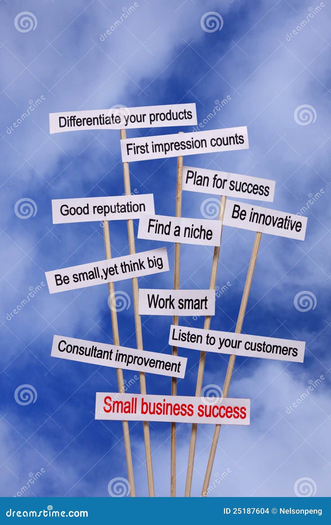 Small business success stock illustration. Illustration of reputation ...