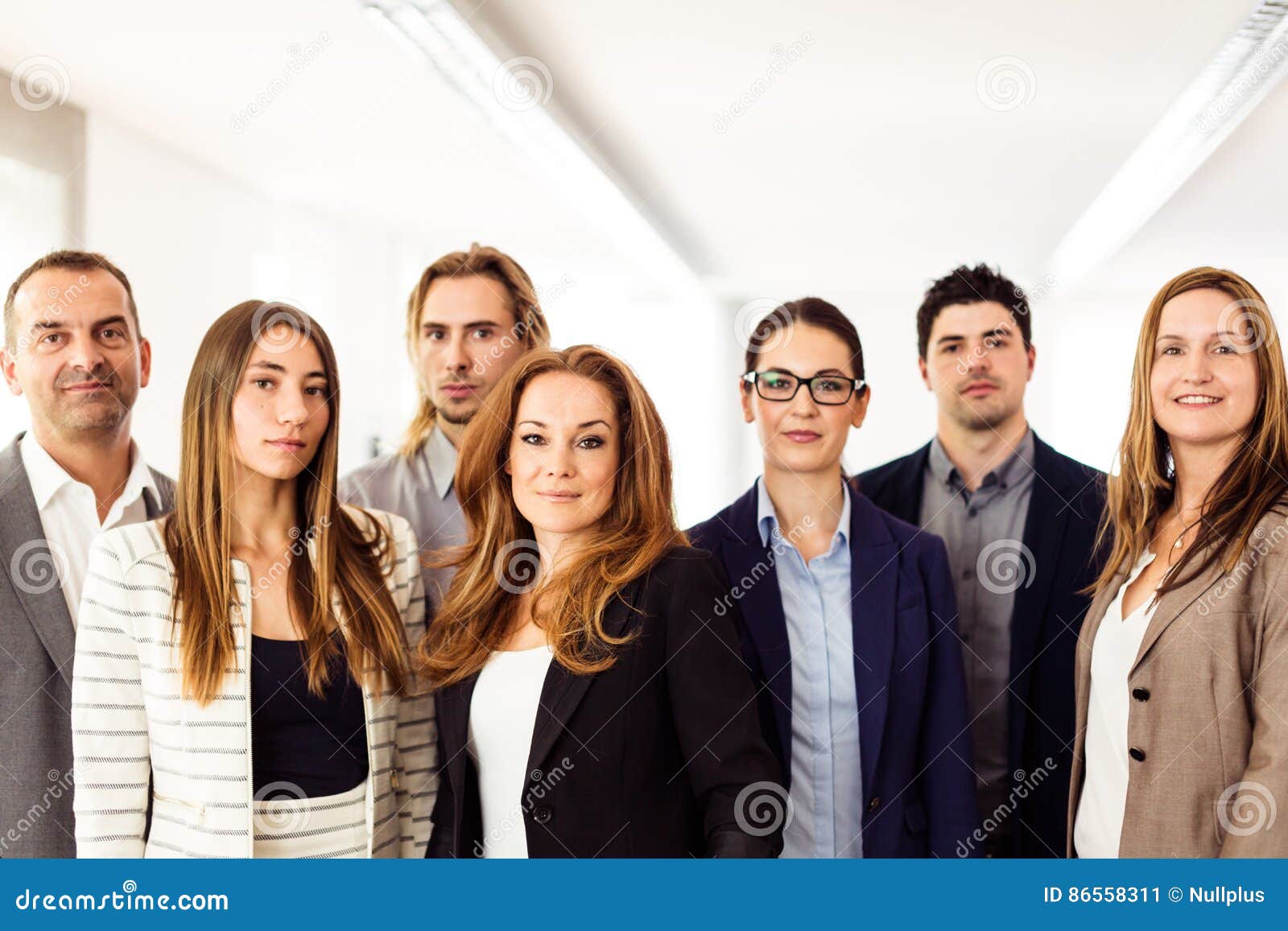 Small Business Team in Their Office Stock Image - Image of people ...