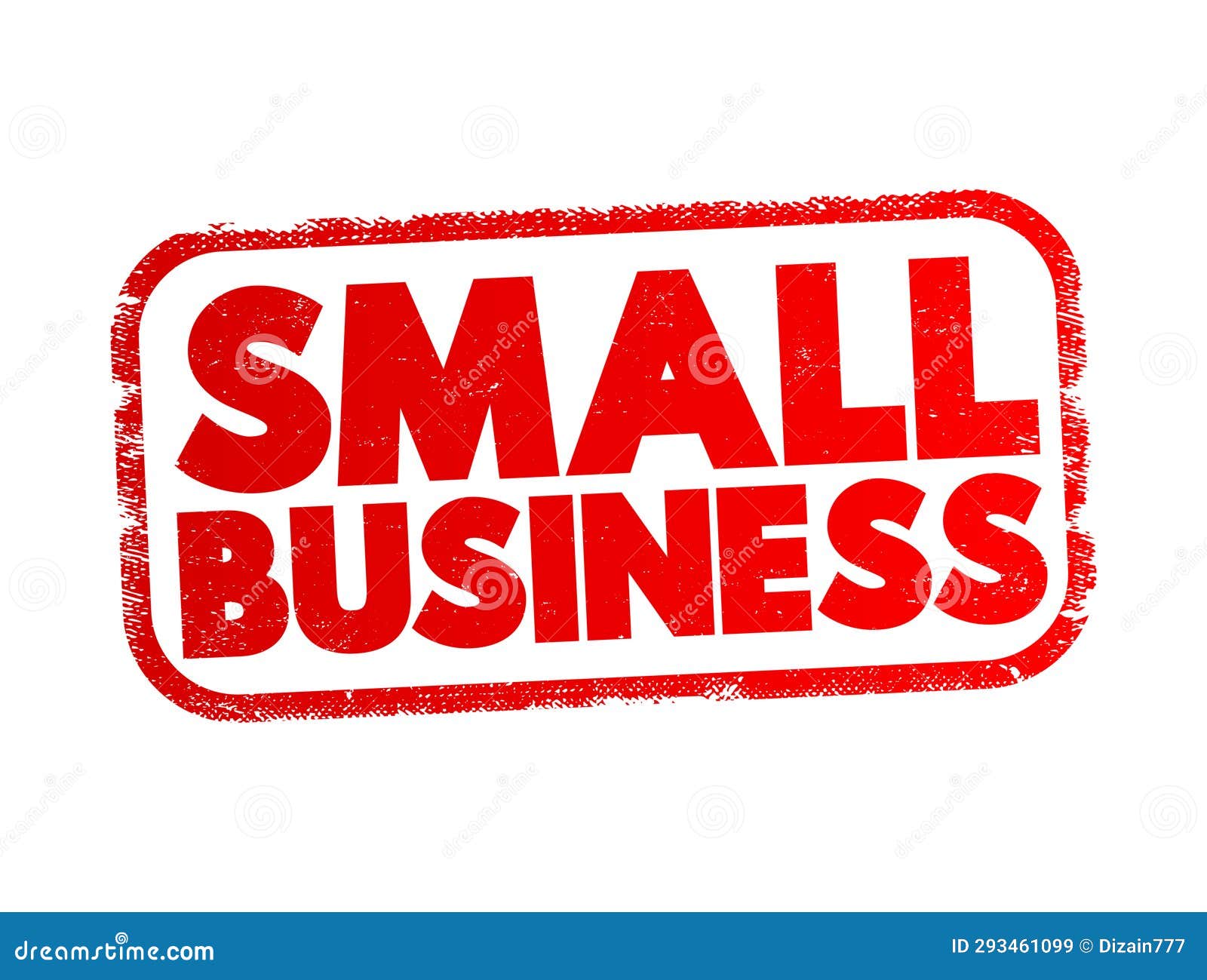 Small Business Text Stamp, Concept Background Stock Illustration ...