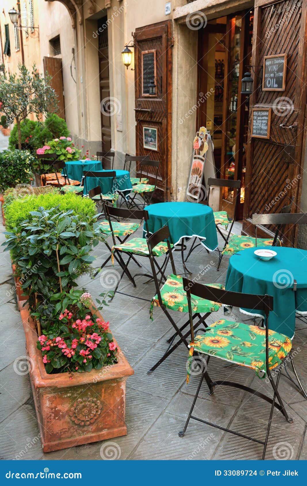Small Cafe in Tuscany, Italy Stock Photo - Image of beautiful, classic ...