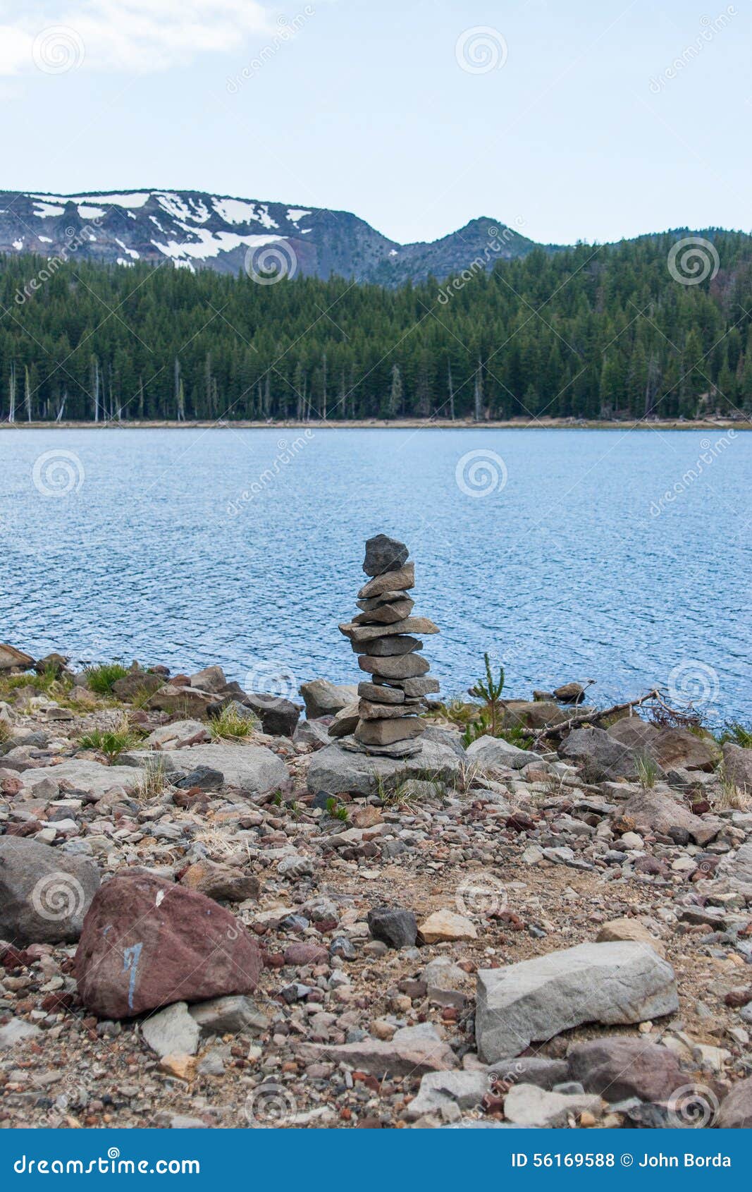 Small cairn stock photo. Image of abstract, nature, shore - 56169588