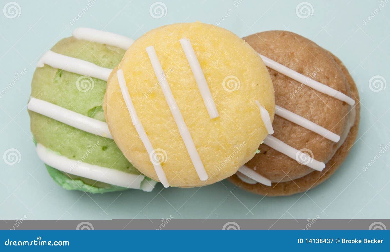 Small Cakes stock image. Image of yellow, pink, sweet - 14138437