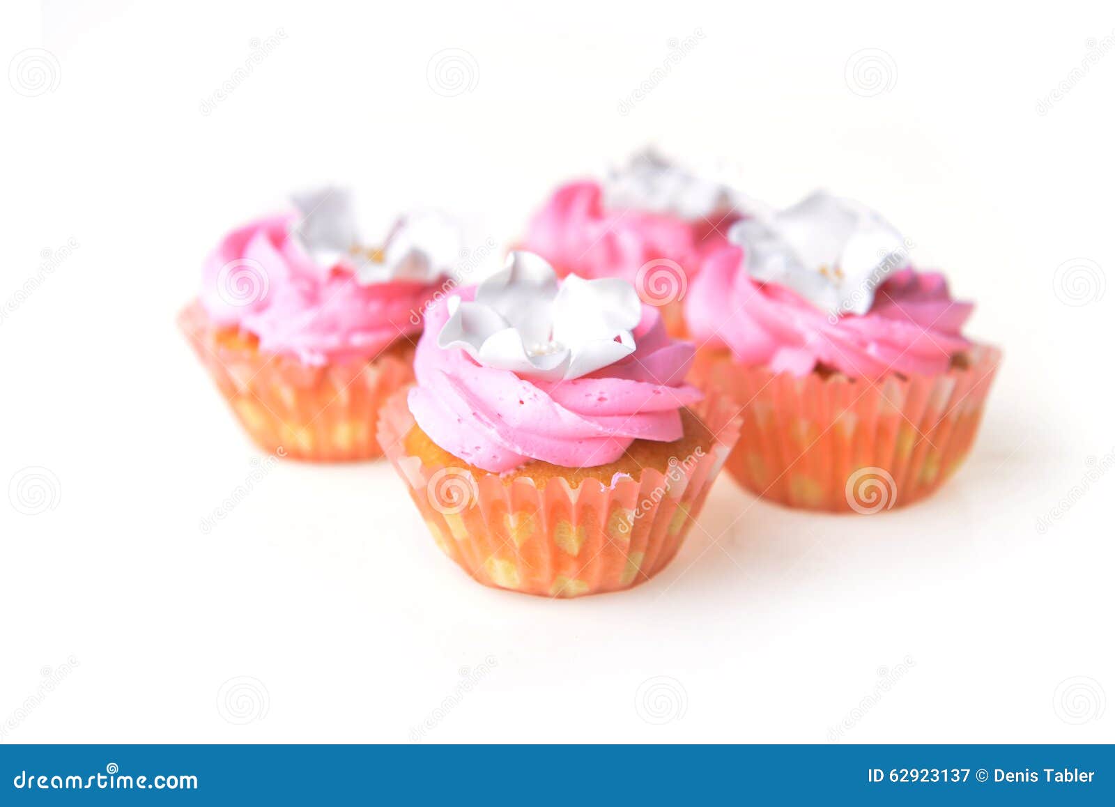 Small cakes stock image. Image of food, homemade, decorative - 62923137