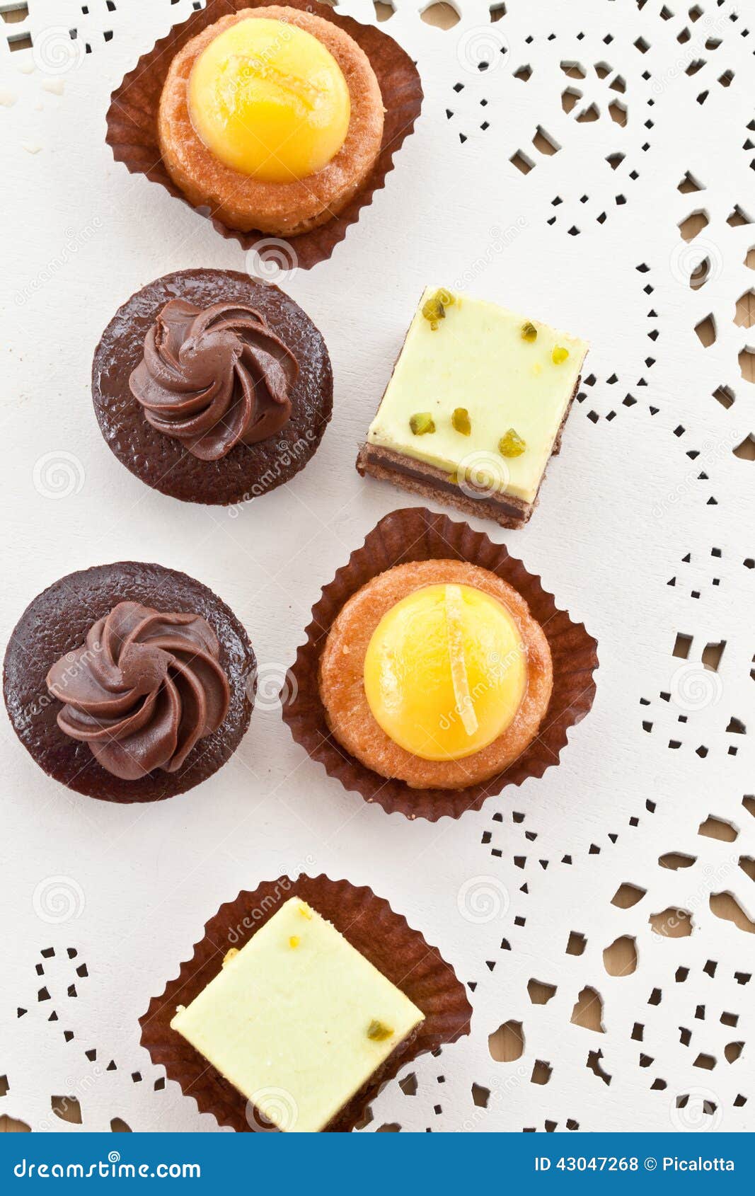 Small cakes stock photo. Image of good, cookies, orange - 43047268