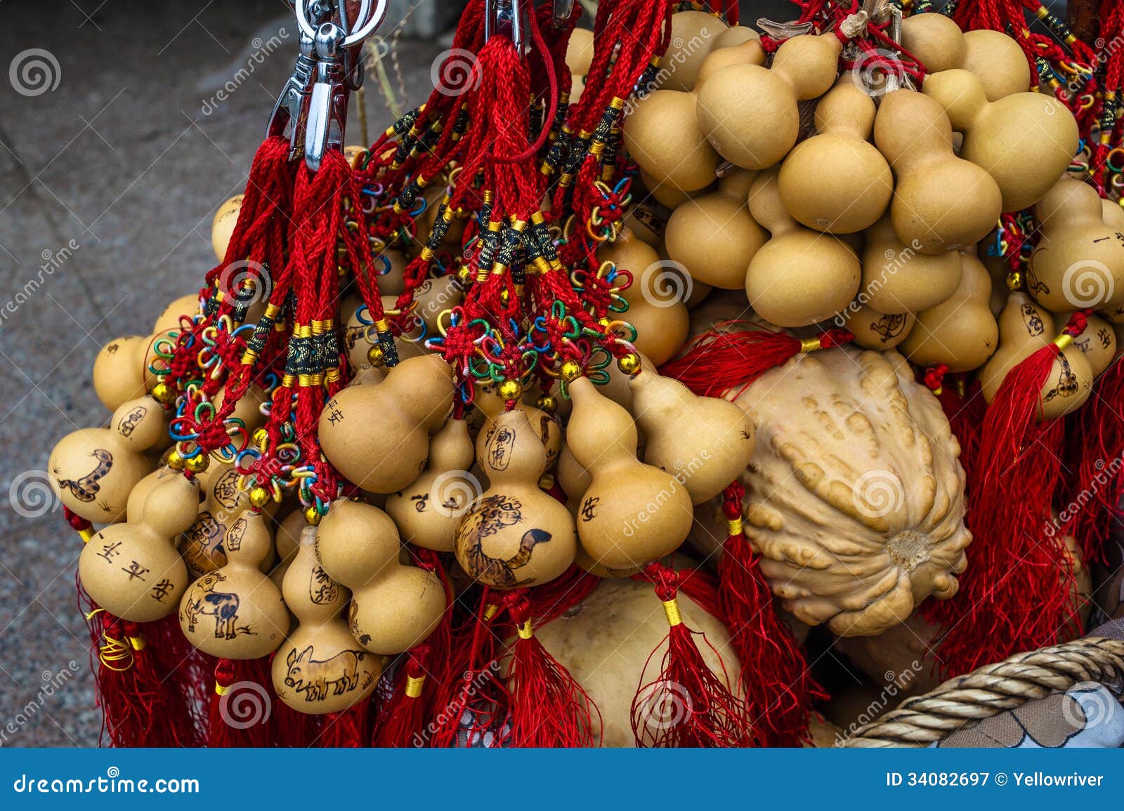 Small calabashes stock image. Image of yellow, souvenir - 34082697