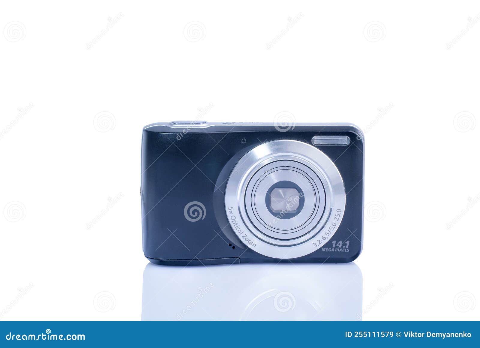 Small Camera Isolated on White Background Stock Image - Image of phone ...