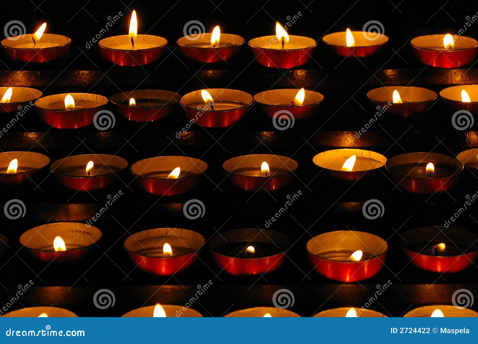 Small candles stock photo. Image of color, lights, shadows - 2724422