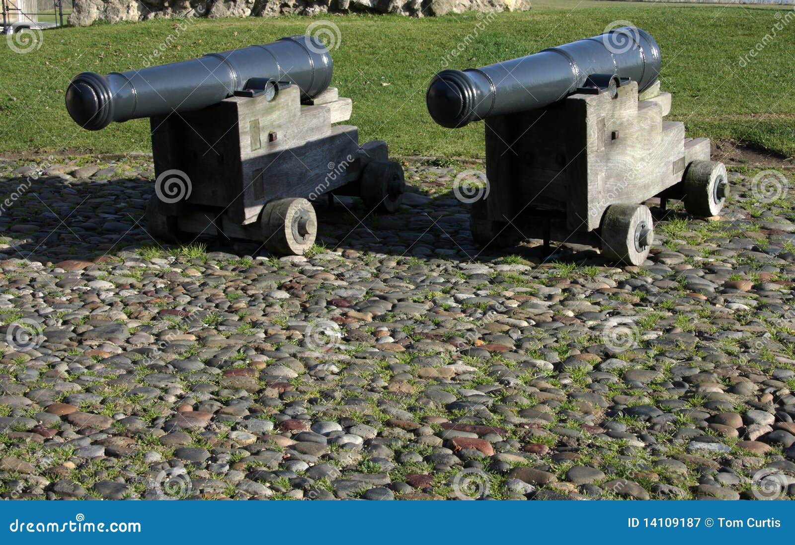 Small Cannons stock image. Image of weapon, metallic - 14109187