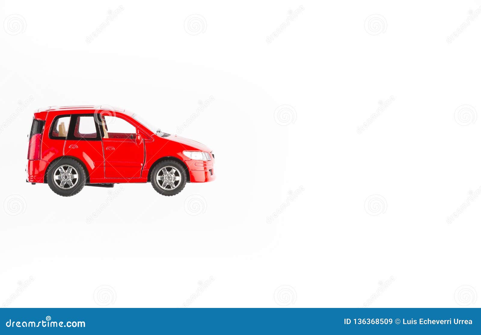 Small Car Concept - Plain Design. White Background Stock Image - Image ...