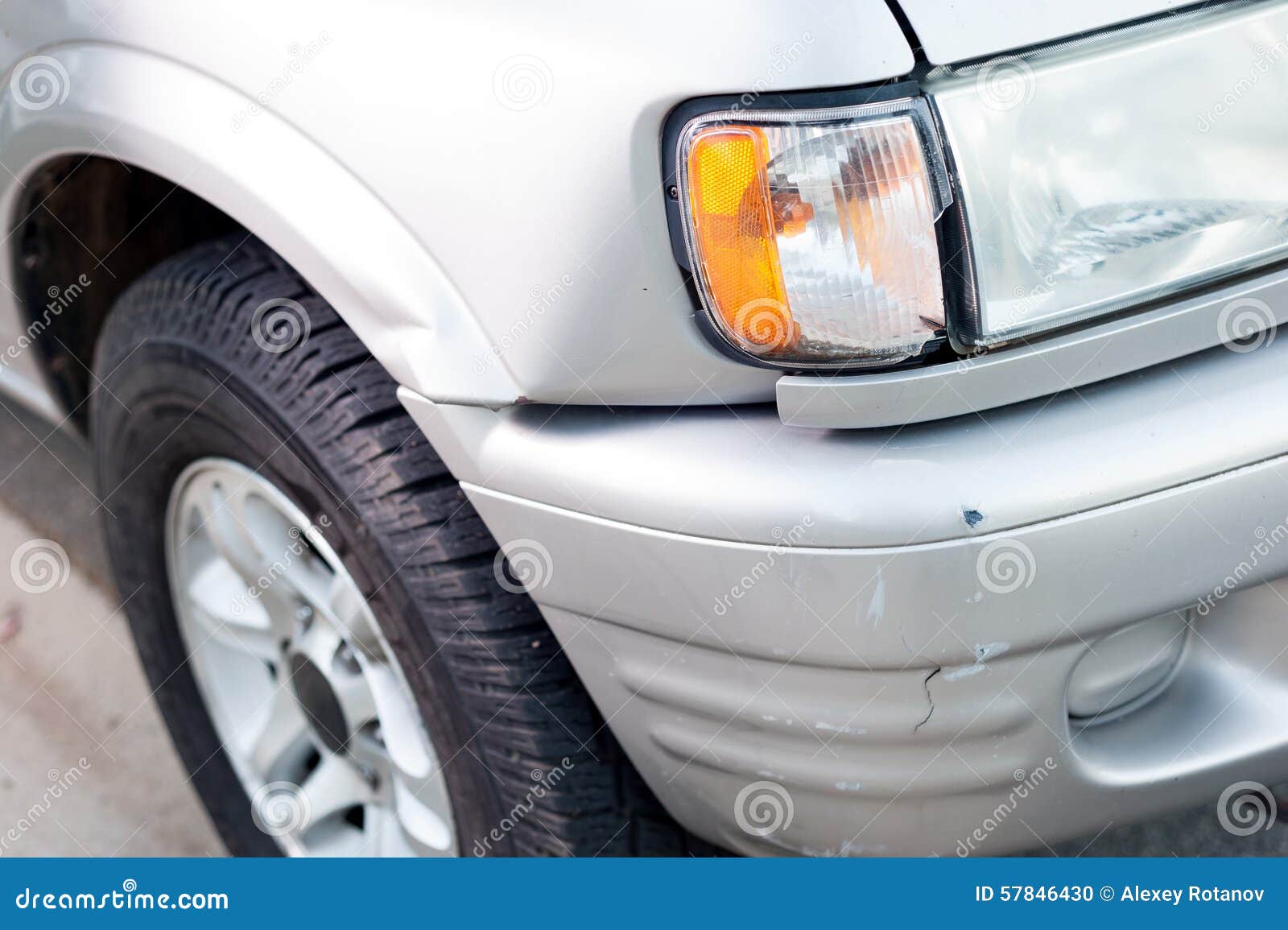 Small car damage stock photo. Image of drive, metal, loss - 57846430