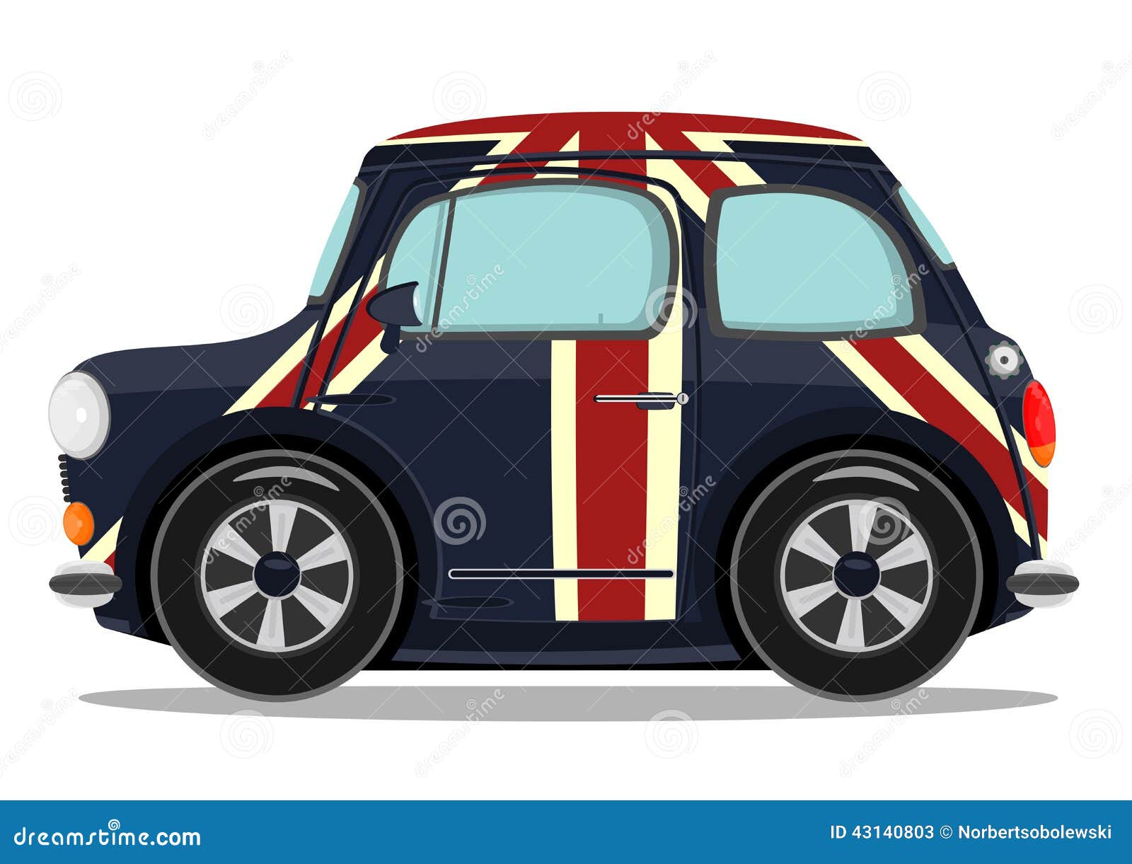 Cartoon Minicar Royalty-Free Illustration | CartoonDealer.com #59596476