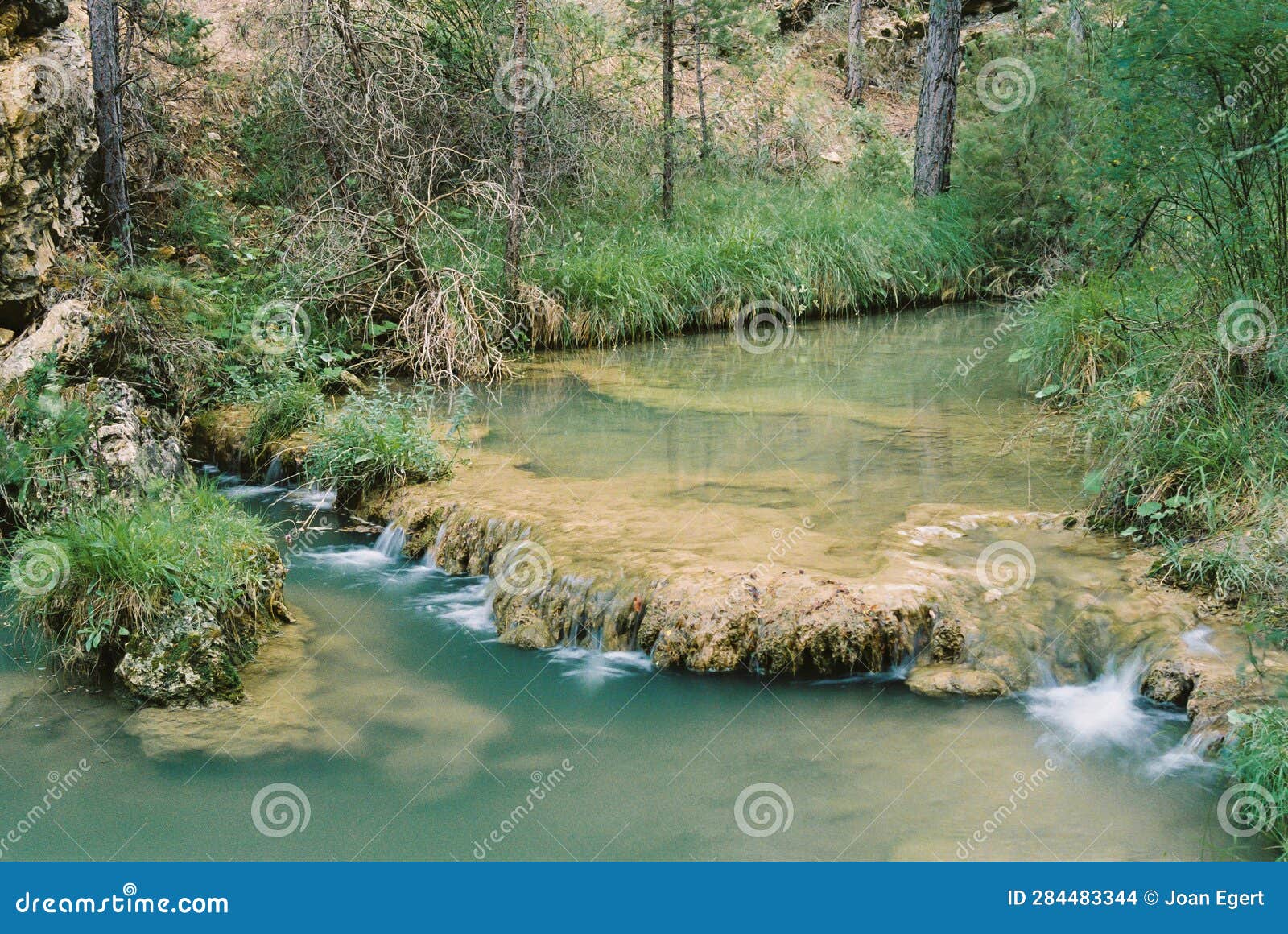 Small Cascades of the Rio Blanco in Aragon Spain Stock Photo - Image of ...