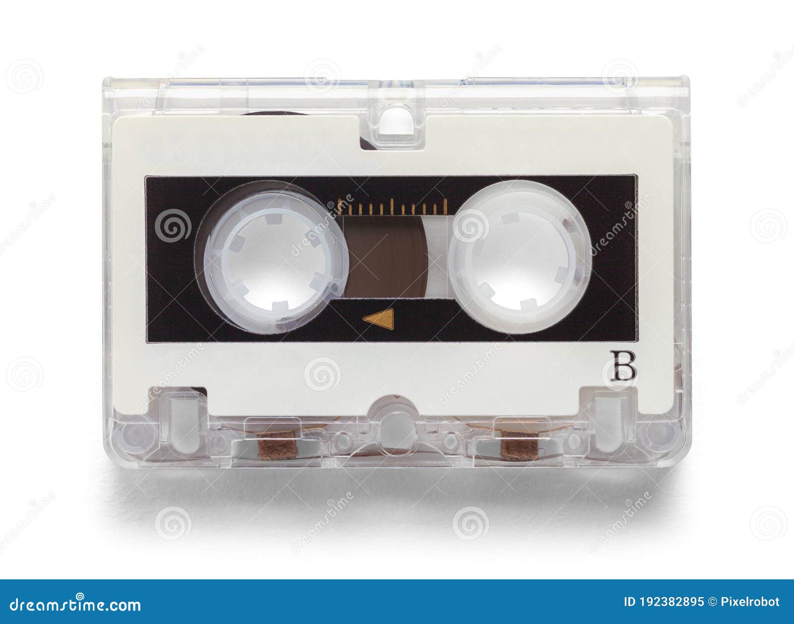Small Cassette stock image. Image of isolated, micro - 192382895
