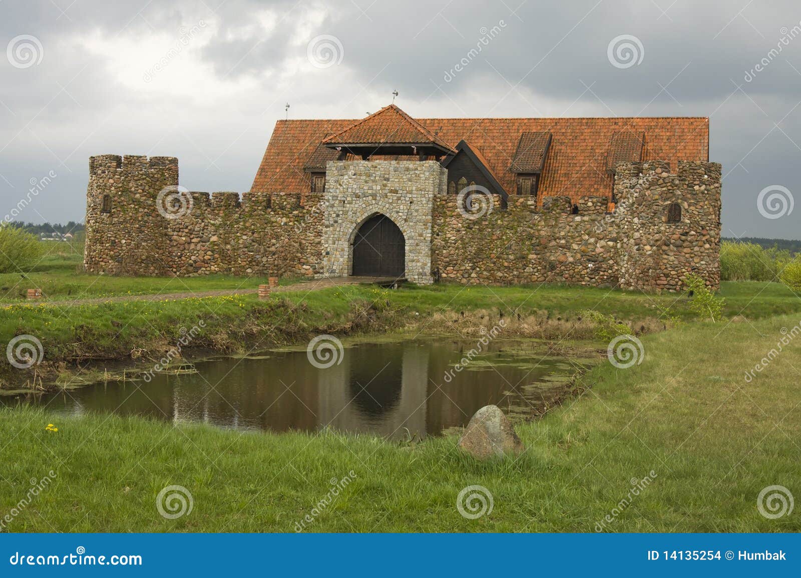 Small castle stock photo. Image of building, vintage - 14135254