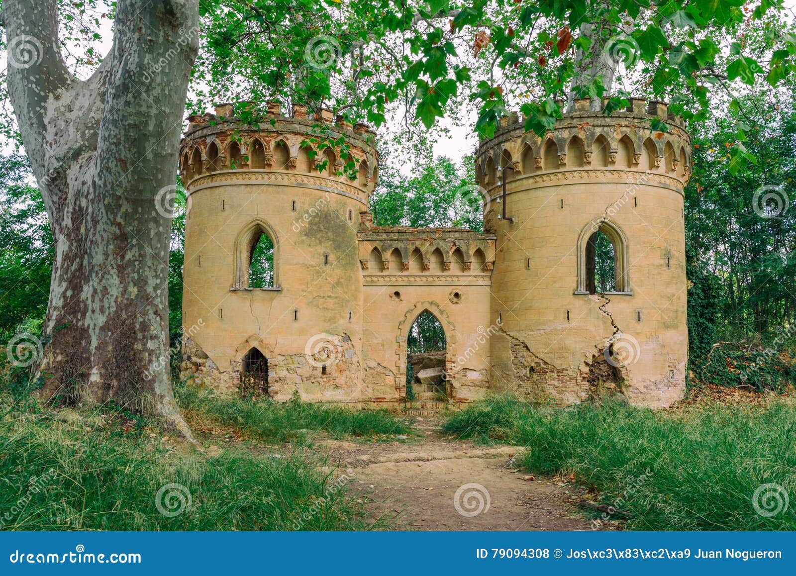 Small Castle for Children S Games Stock Photo - Image of europe, stone ...