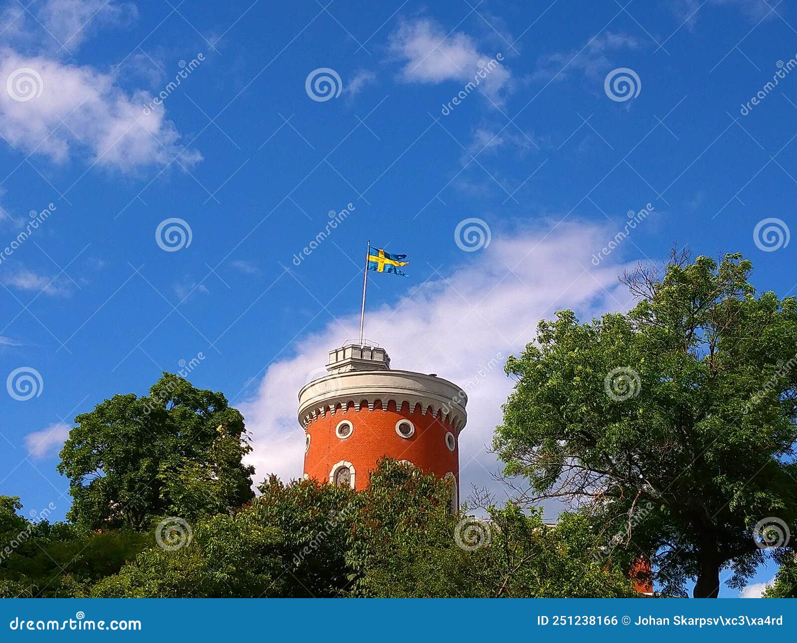 Small castle in Sweden stock photo. Image of small, swede - 251238166